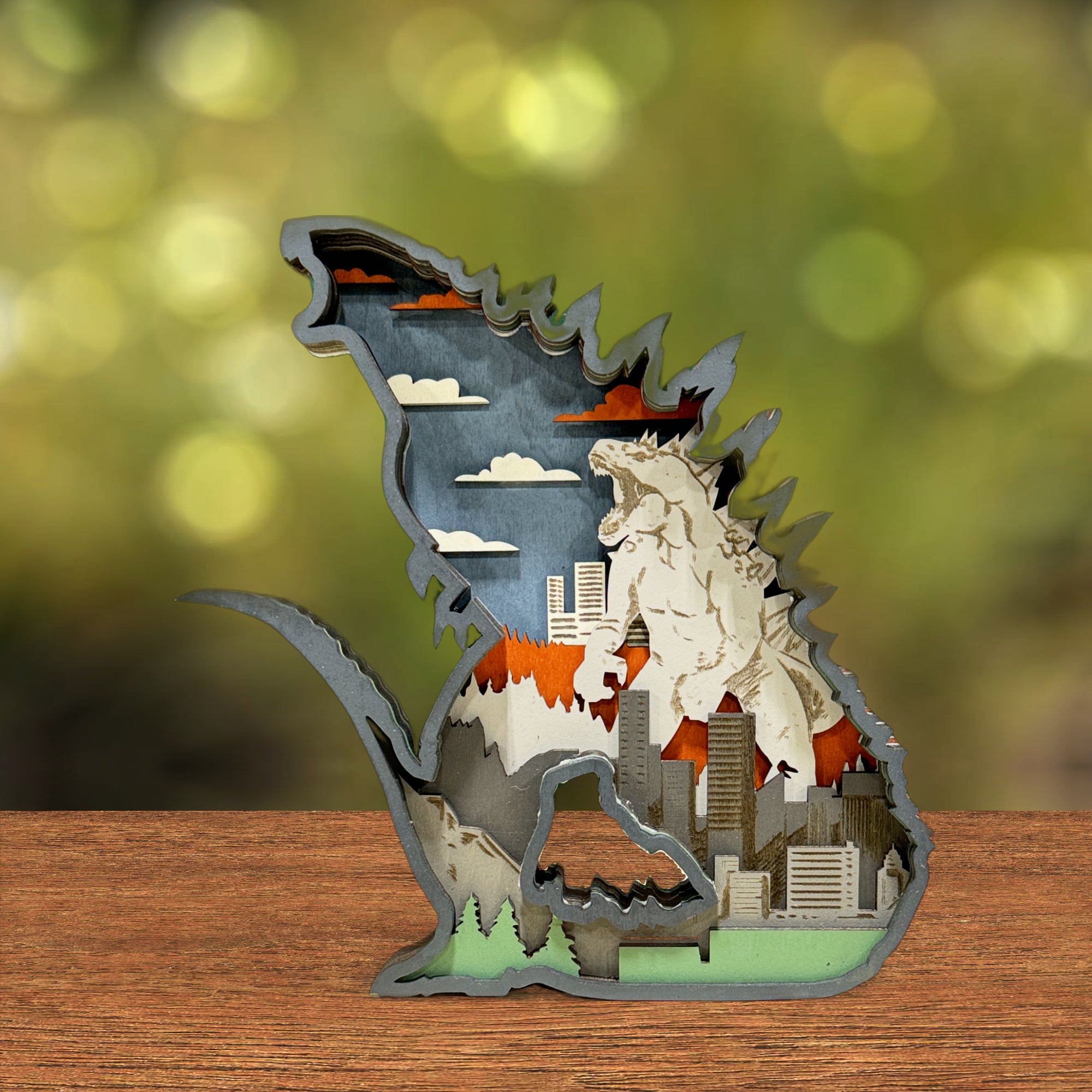 Multilayered Godzilla | Norsecraft Woodworking